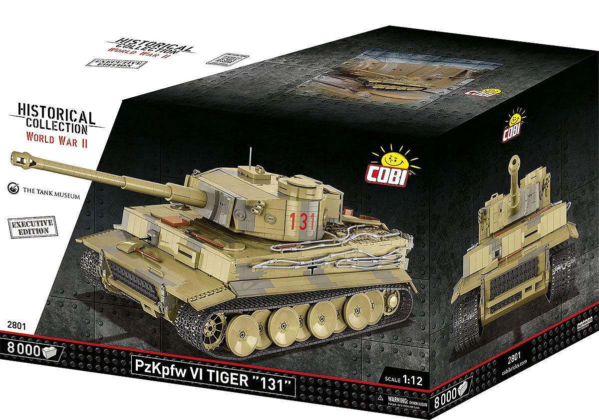 Panzerkampfwagen VI Tiger "131" - Executive Edition (COBI-2801) \ Panzer und Fahrzeuge \ Cobi.eu
